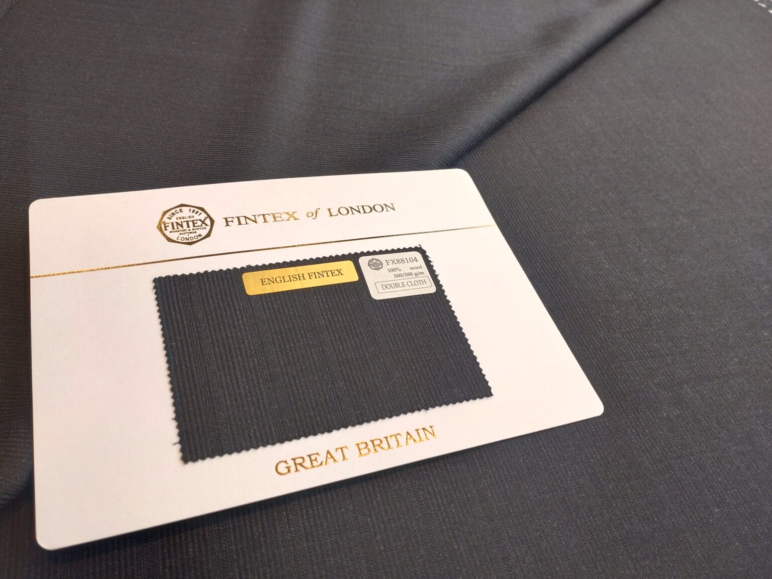 FINTEX of LONDON～double cloth～ ｜ 紳士服オーダーの専門店 紳士服松崎