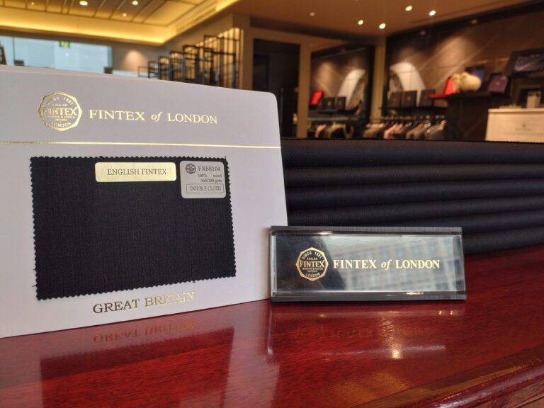 FINTEX of LONDON～double cloth～ ｜ 紳士服オーダーの専門店 紳士服松崎